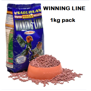 Winning Line Hi-Protein Power Booster Pellets (1 kilo Pack) Chicken ...