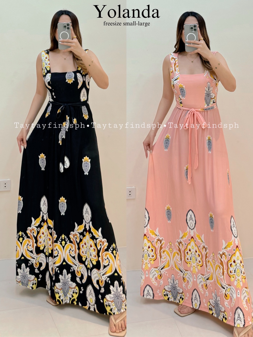 YOLANDA SENEPA MAXI DRESS | taytayfindsph | Shopee Philippines