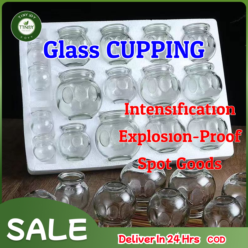 Ventosa Set Massager Thicker Explosion-proof Glass Cupping Tank TCM ...