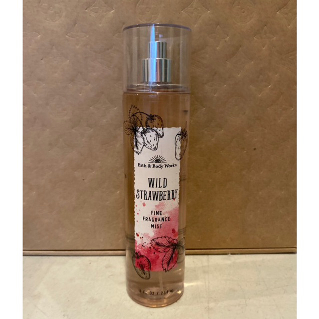 Bath & Body Works | Rare | Wild Strawberry | Fine Fragrance Mist ...