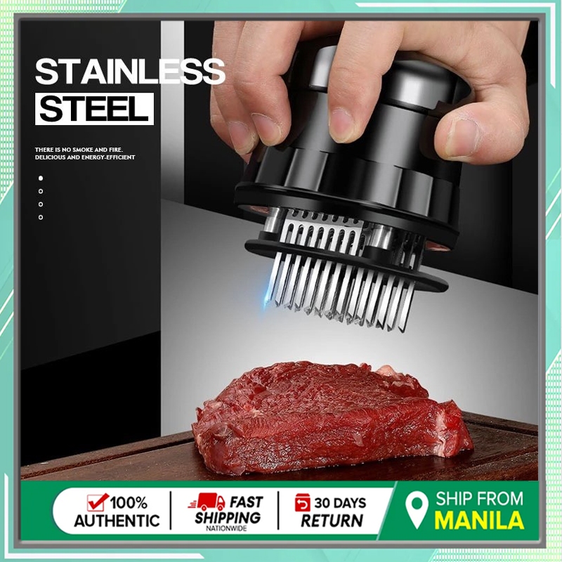 56 Blades Needle Meat Tenderizer Stainless Steel Knife Beef Steak ...