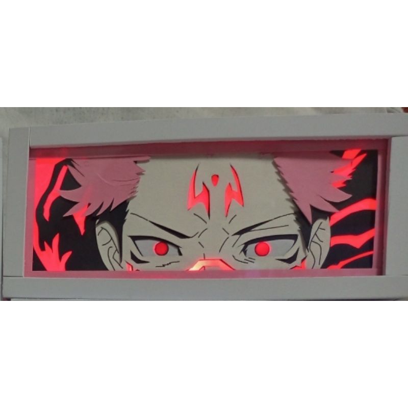 Sukuna Jujutsu Kaisen Light Box Anime Merch | Shopee Philippines