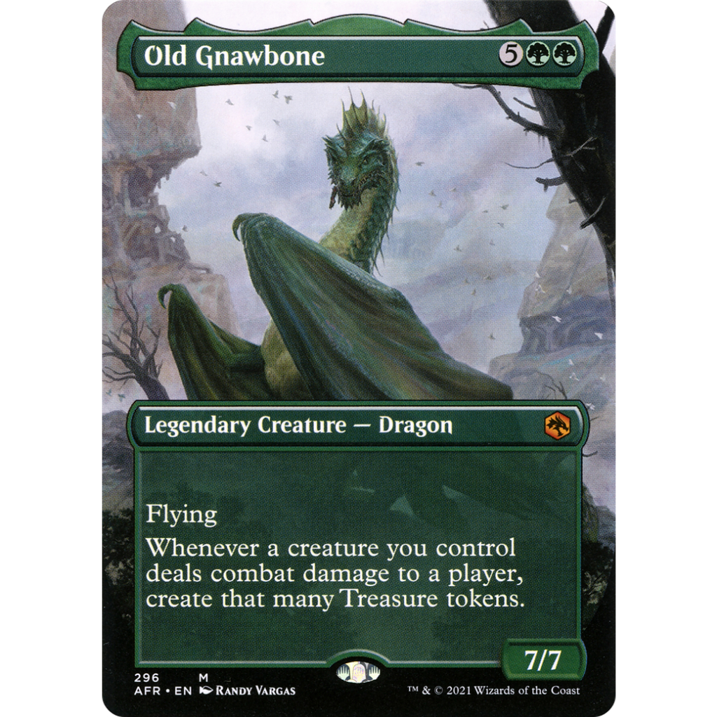 Old Gnawbone AFR MTG High Rated Proxies (sticker is already on mtg card ...