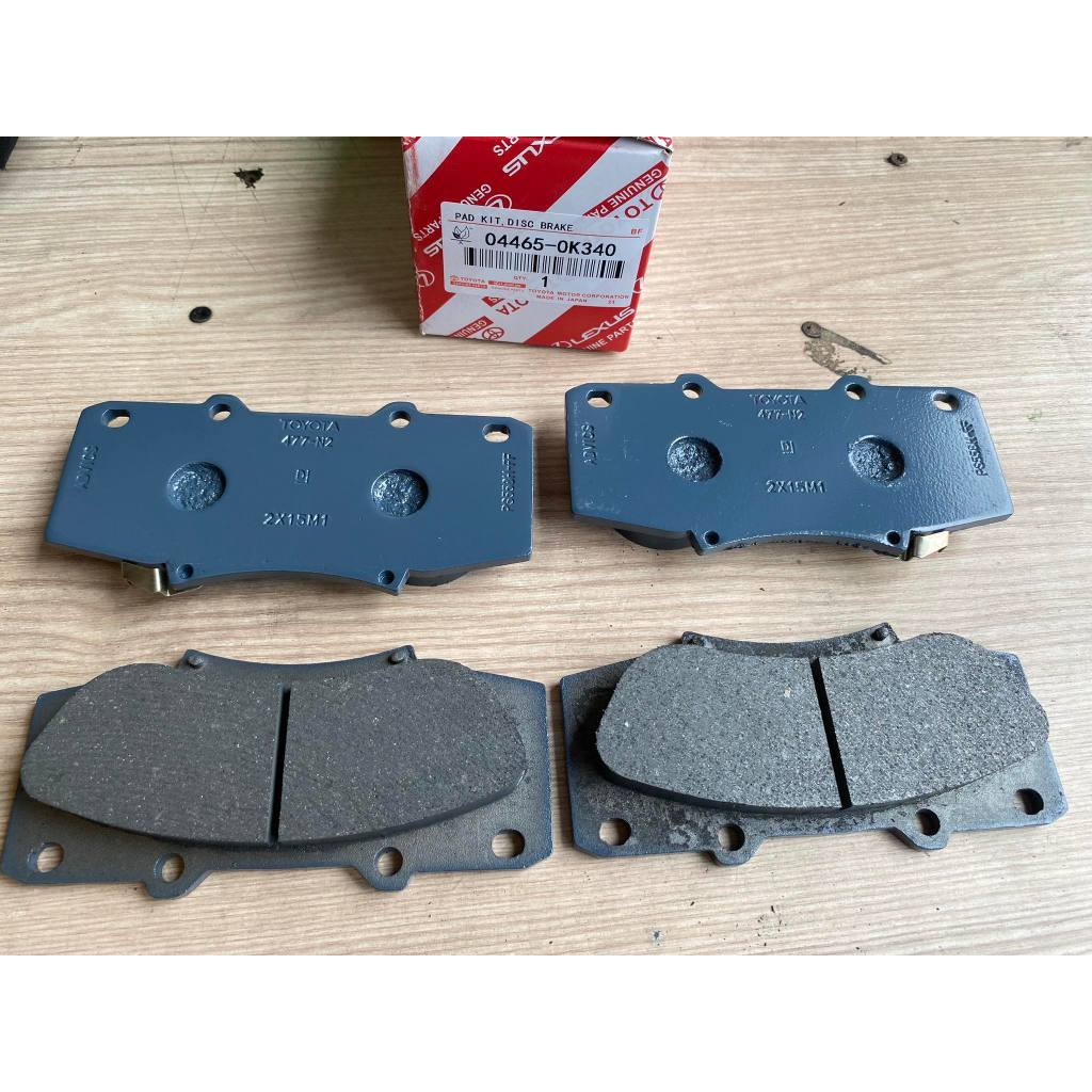 BRAKE PAD FA ( 04465-0K340 ) FOR TOYOTA FORTUNER 2012-2015 | Shopee ...