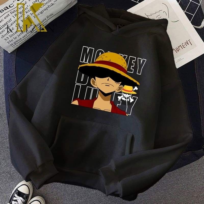 MONKEY D. LUFFY HOODIE JACKET ASIAN SIZE | Shopee Philippines