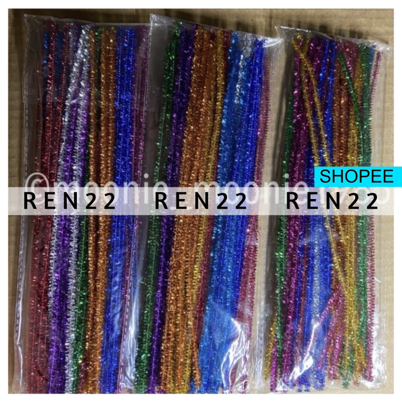 Fuzzy Wires Chenille for Arts and Crafts | Shopee Philippines