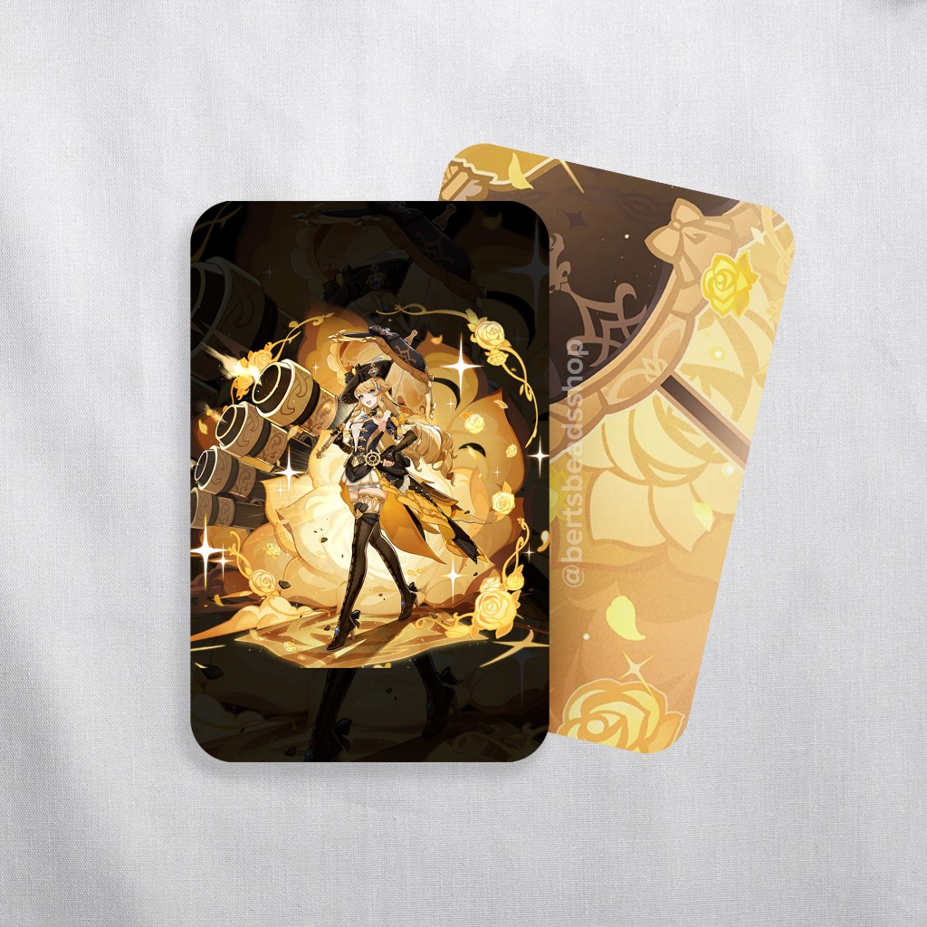 Genshin Impact Photocards - NAVIA Textured Photocards Front and Back ...