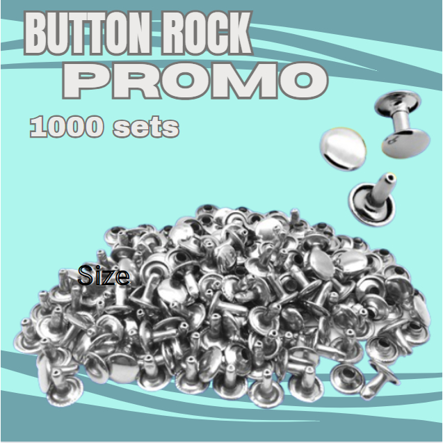 PROMO 1000 sets Button Rock/Rematse for ID lace | Shopee Philippines