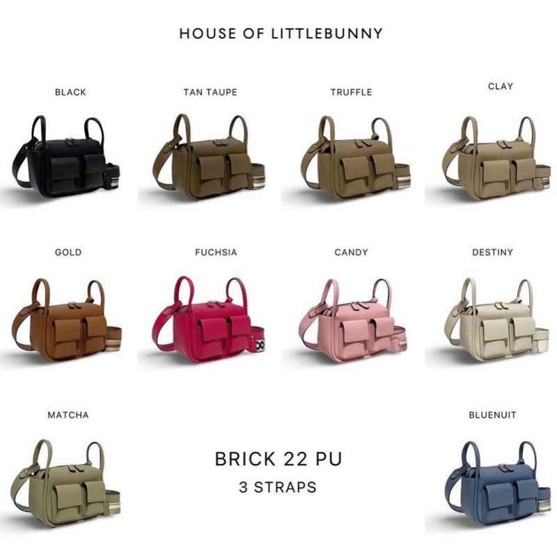 House of Little Bunny brick pu 18 22 mushy | Shopee Philippines