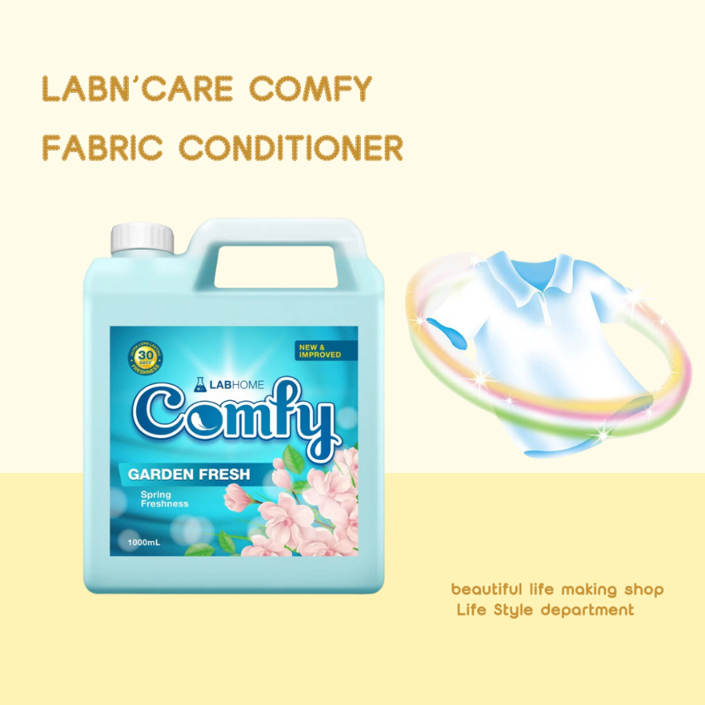 LABN' CARE comfy liquid Fabric Conditioner, Fabcon, Household laundry ...