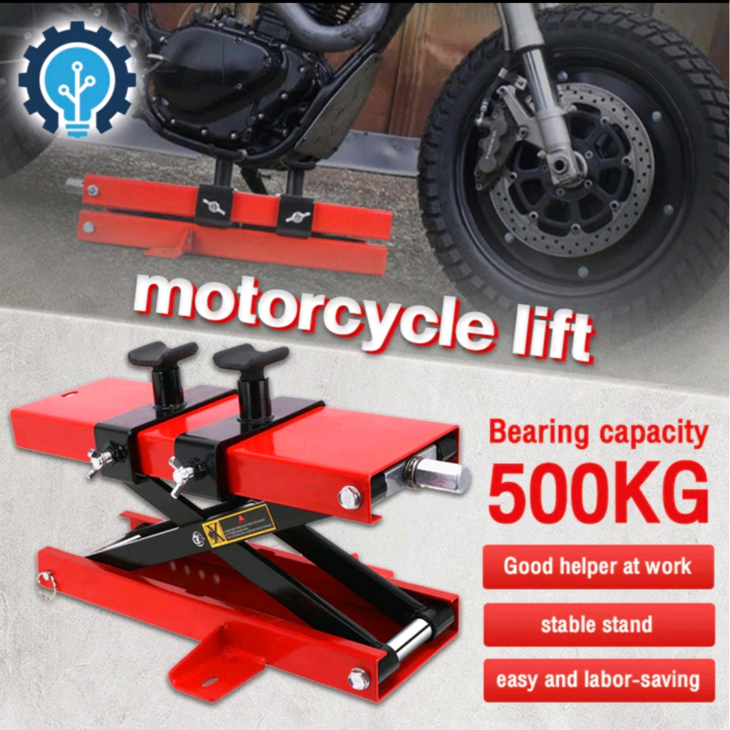 500KG motorcycle lift Jack Hoist Stand Repair for Motorcycle ATV Dirt ...