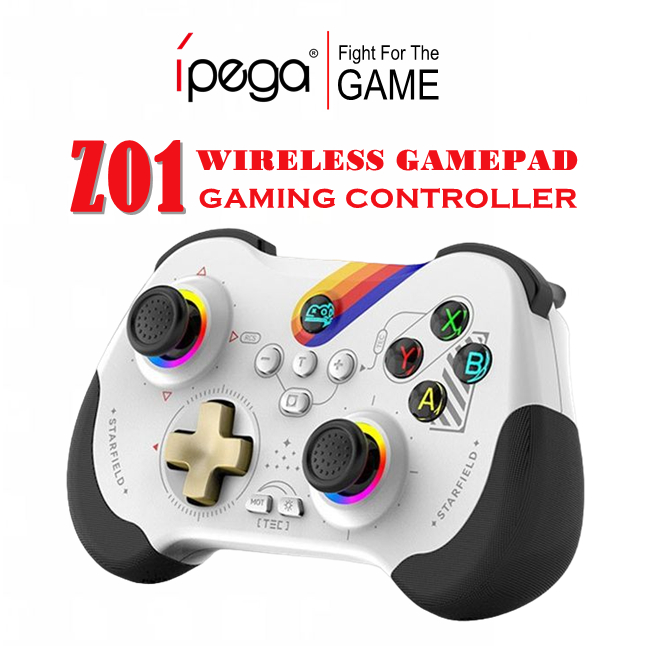 Ipega Z01 Rgb Colorful Light Wireless Gamepad Gaming Controller For Switch Pc Android and Io S ...