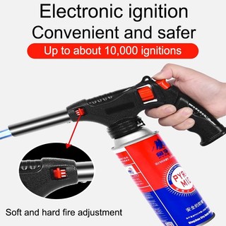Can ignite 20,000 times Grip type flame gun Heating BBQ welding ...