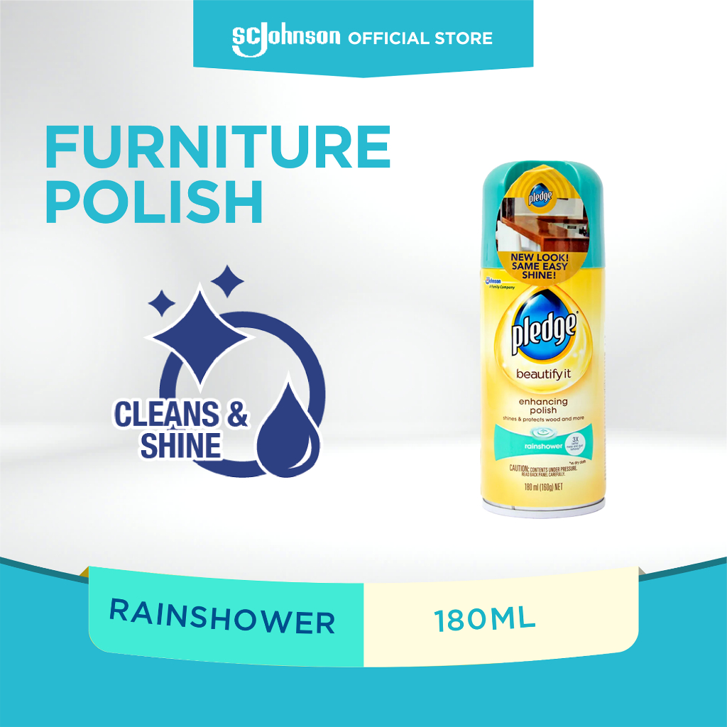 Pledge Furniture Rainshower - 180ml | Shopee Philippines
