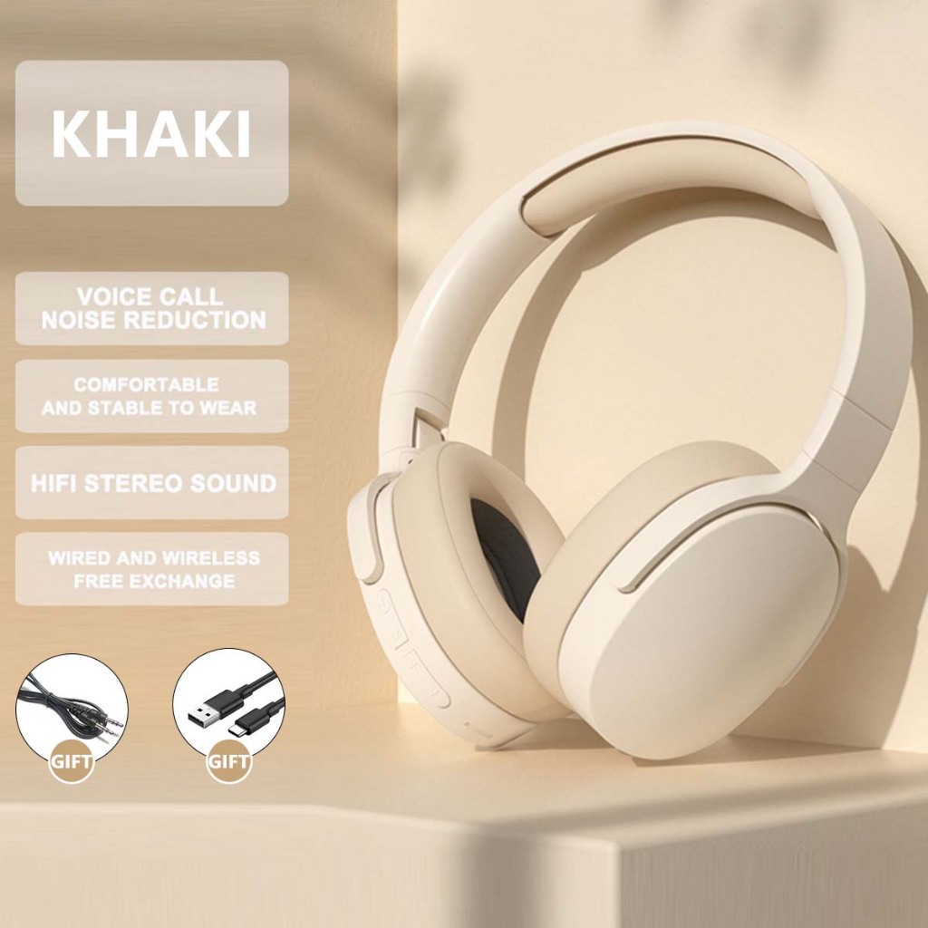MKEPS P2961 Bluetooth Headphones Wireless Headphone Noise Cancelling ...
