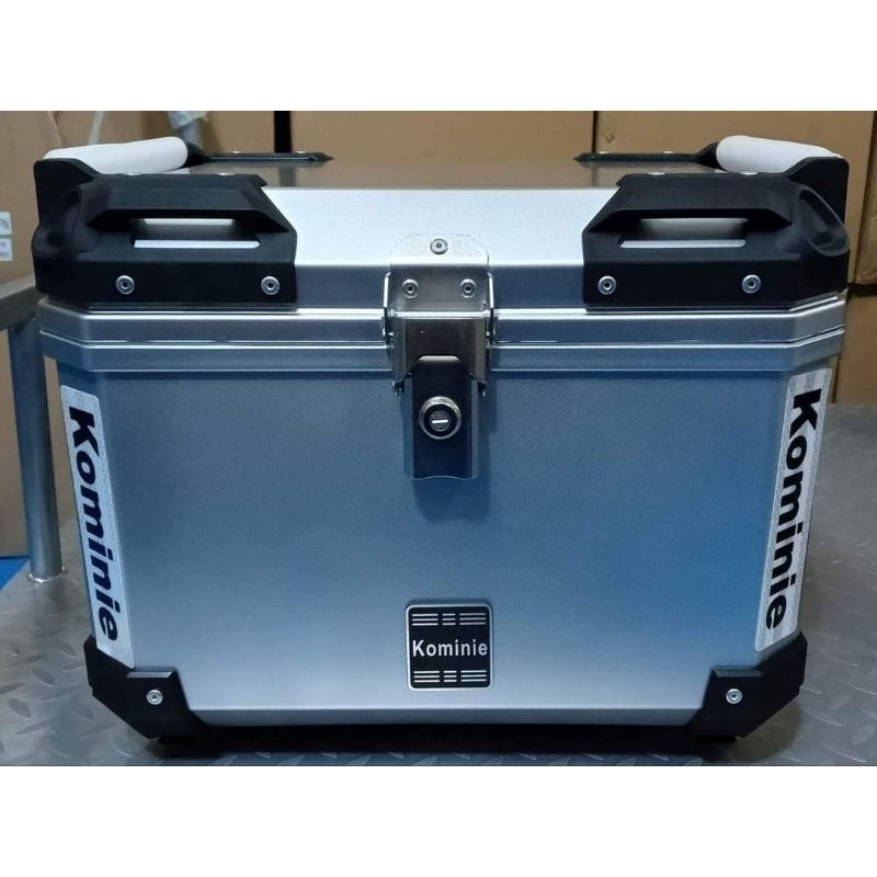 Kominie Hard Plastic Top Box 55 Liters with metal plate | Shopee ...