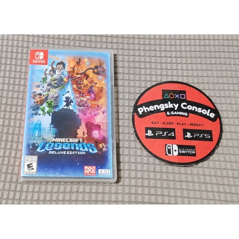 Minecraft Legends Deluxe edition (nintendo switch game) [physical game ...