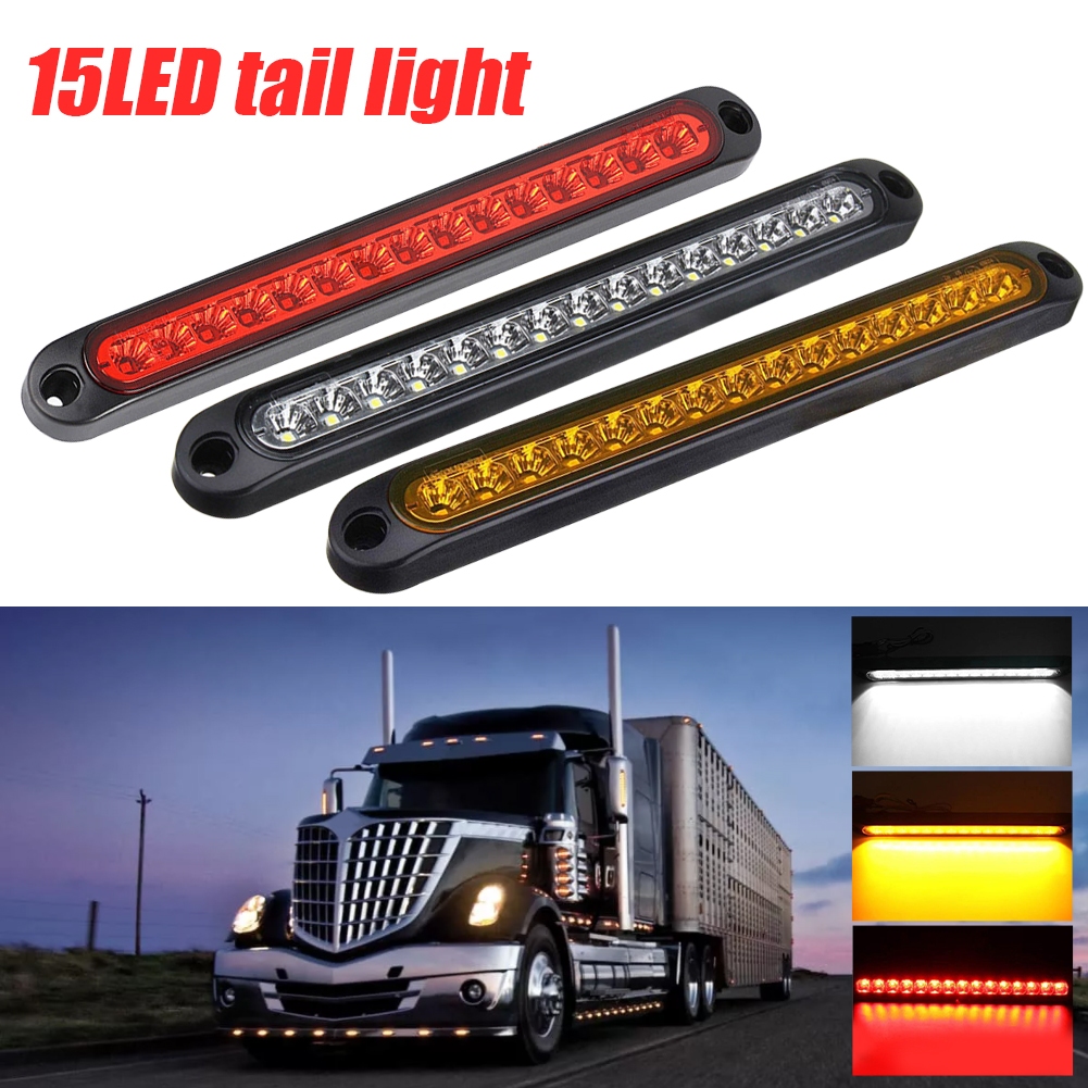 1 pc - 12-24V LED Brake Light Bar Ultra-thin Truck Rear Parking Light ...