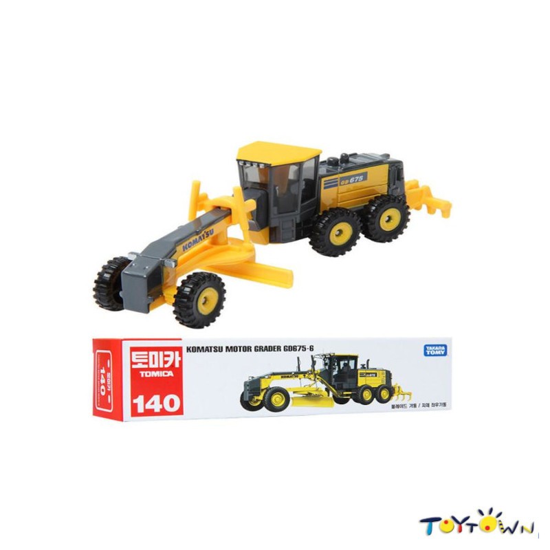 Tomica No.140 Komatsu Motor Grader GD675-6 | Shopee Philippines