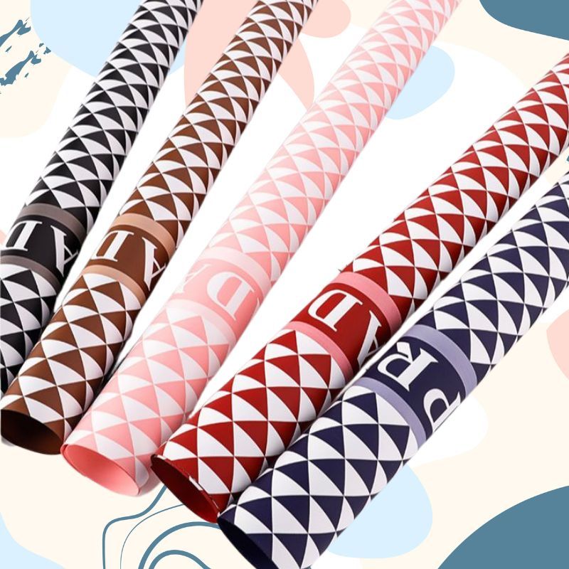 EL Big brand wind paper flower wrapping paper printing wrapping paper ...