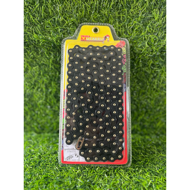 MUTARRU CHAIN 415H-130L (BLACK&&GOLD) | Shopee Philippines