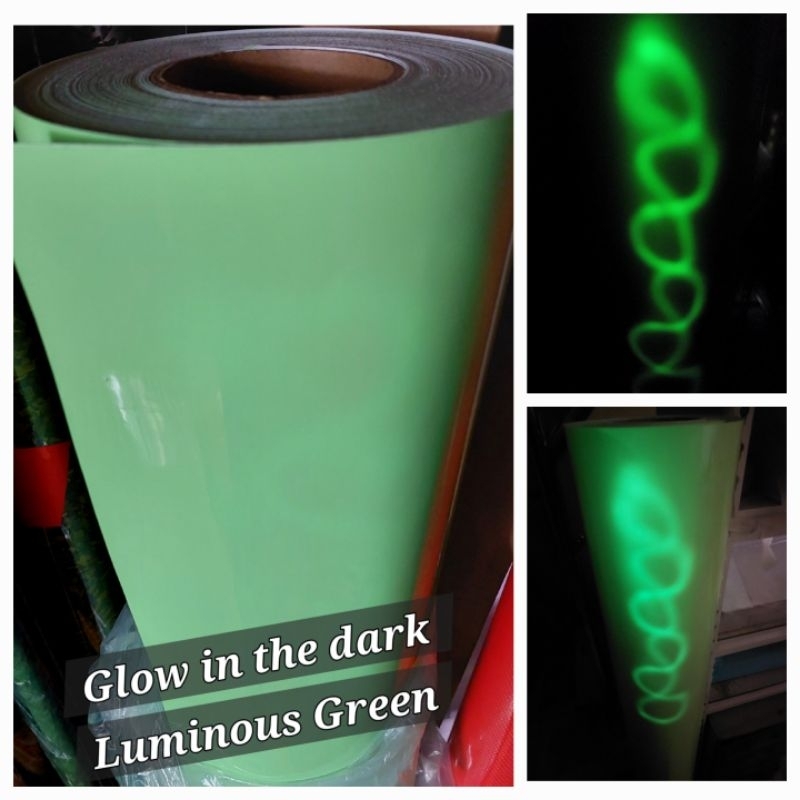 Glow in The Dark luminous green Vinyl Silhouette Cameo printable ...