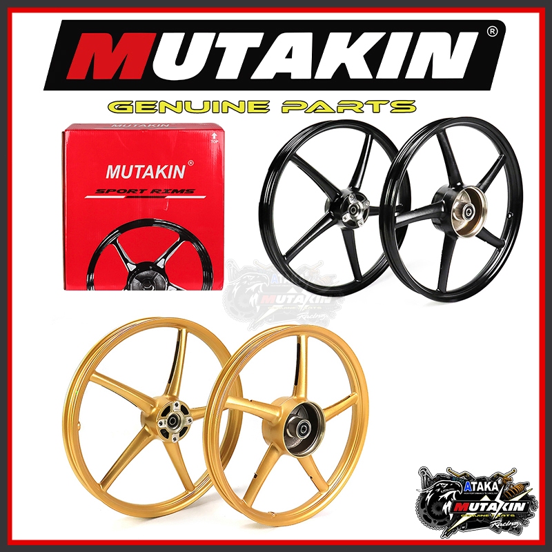 MUTAKIN Mags SP522 5 Spoke For HONDA WAVE110 RS125 Front Disc Rear Drum ...