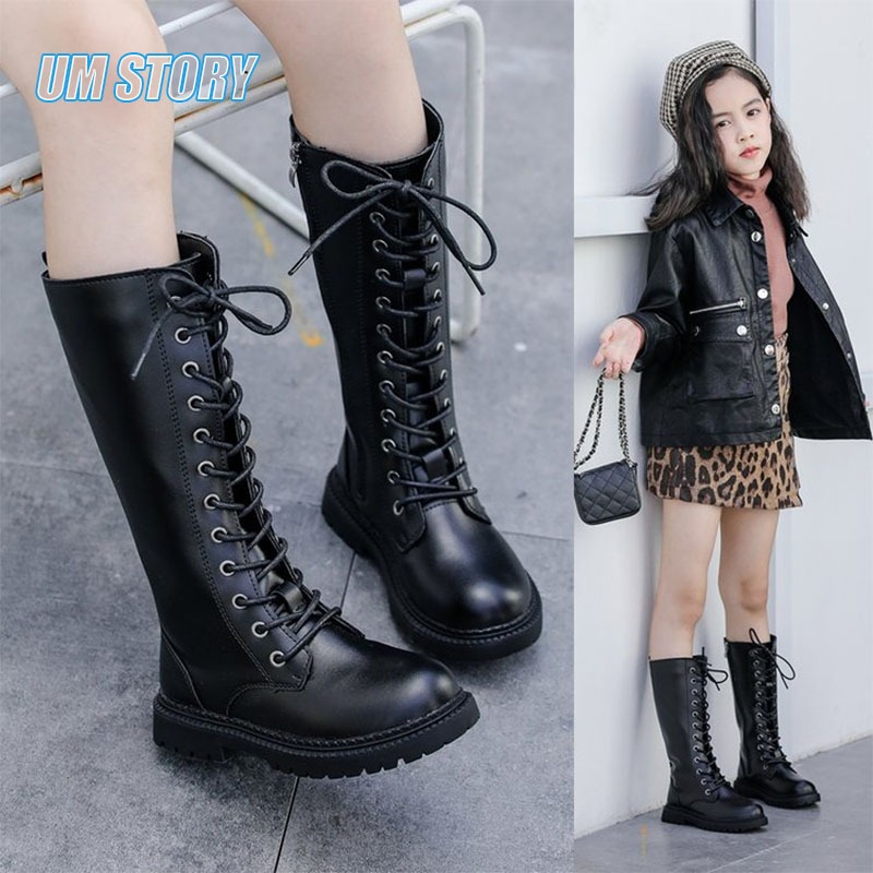 Ready Stock Brand New Kids Shoes Girls High Boots Fashion Casual and ...