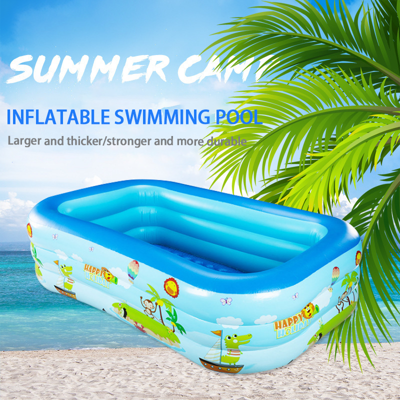 120CM Swimming pool Inflatable Swimming Pool For Kids Outdoor Swimming ...