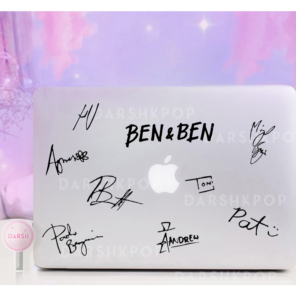 Ben & Ben OPM Signature Waterproof Vinyl Stickers | Shopee Philippines