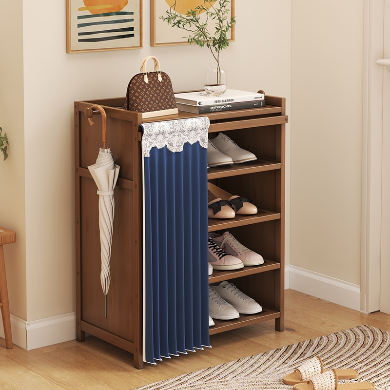 Easy shoe rack, solid wood door for home use, beautiful indoor ...