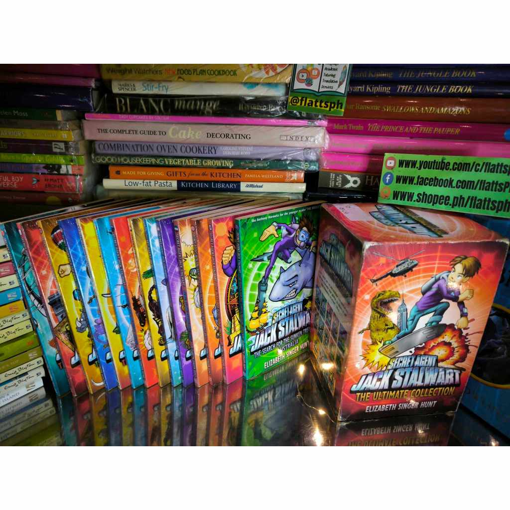 Elizabeth Singer Hunt: Secret Agent Jack Stalwart, The ultimate ...