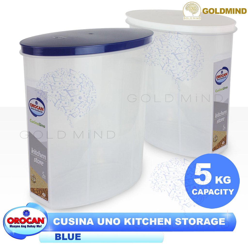 OROCAN 5kg Kitchen Storage Rice Box Food Dispenser Cucina Uno | Shopee ...