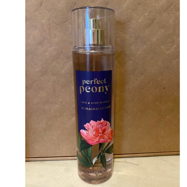 Bath & Body Works | Perfect Peony | Fine Fragrance Mist | Shopee ...