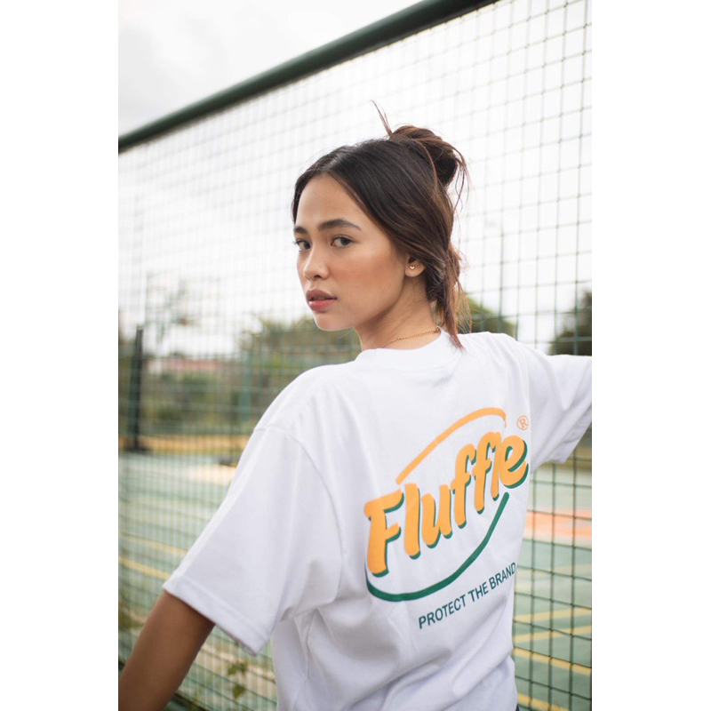 Fluffle Clothing Statement Tee (White) | Shopee Philippines