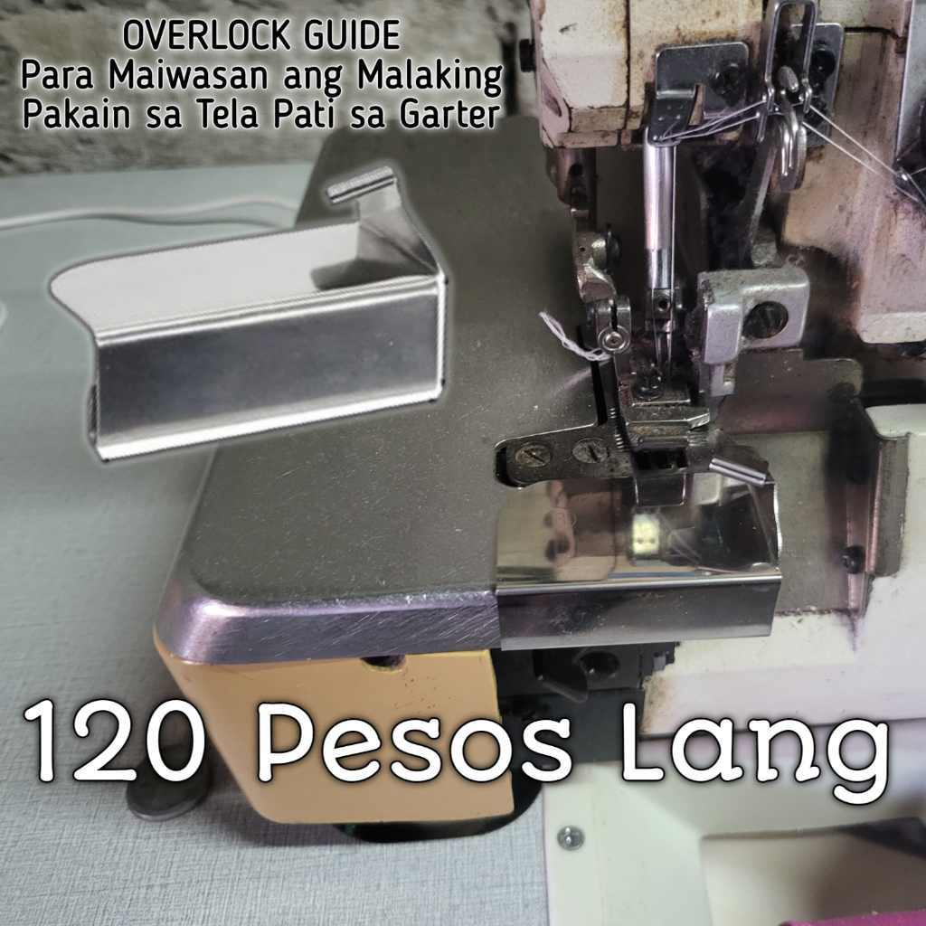 Seam guide para sa ating mga Edging para maliit lang ang pakain natin ...