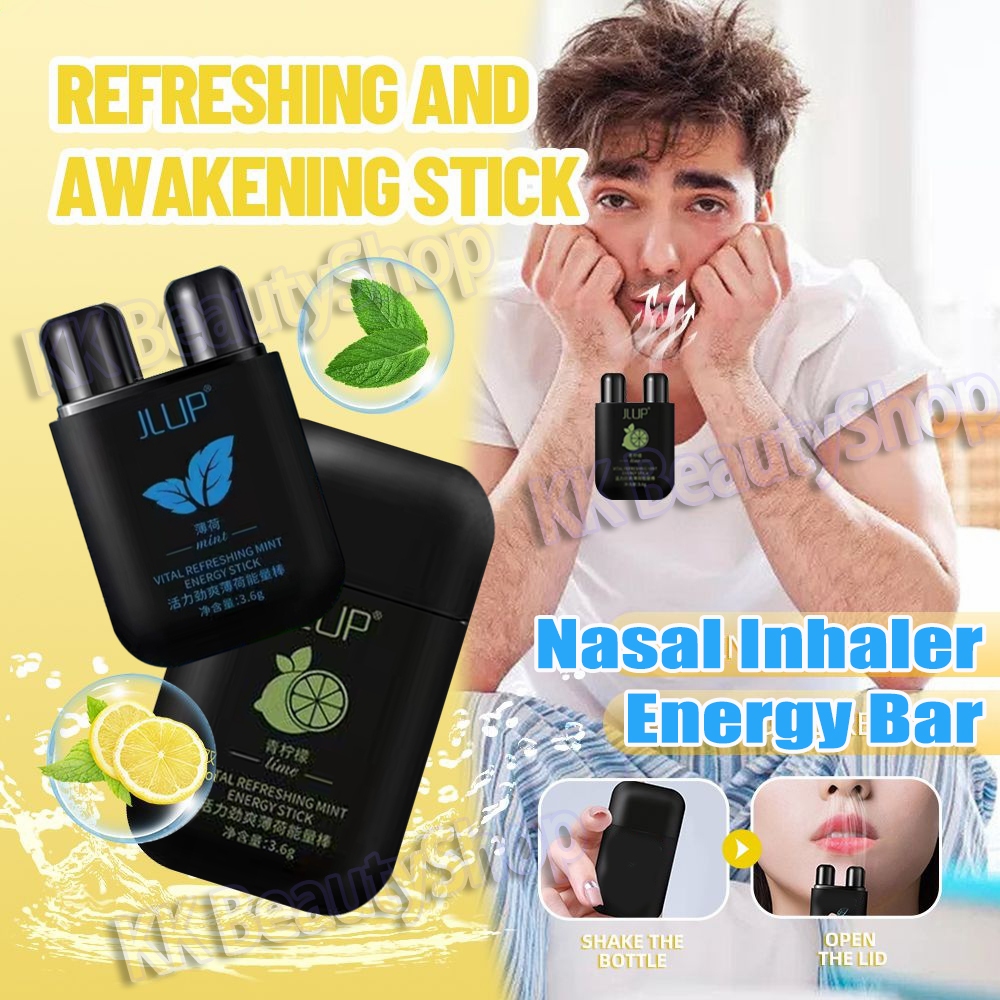 Liver Cleansing Nasal Herbal Box Double Hole Energy Bar Cool Oil Anti ...