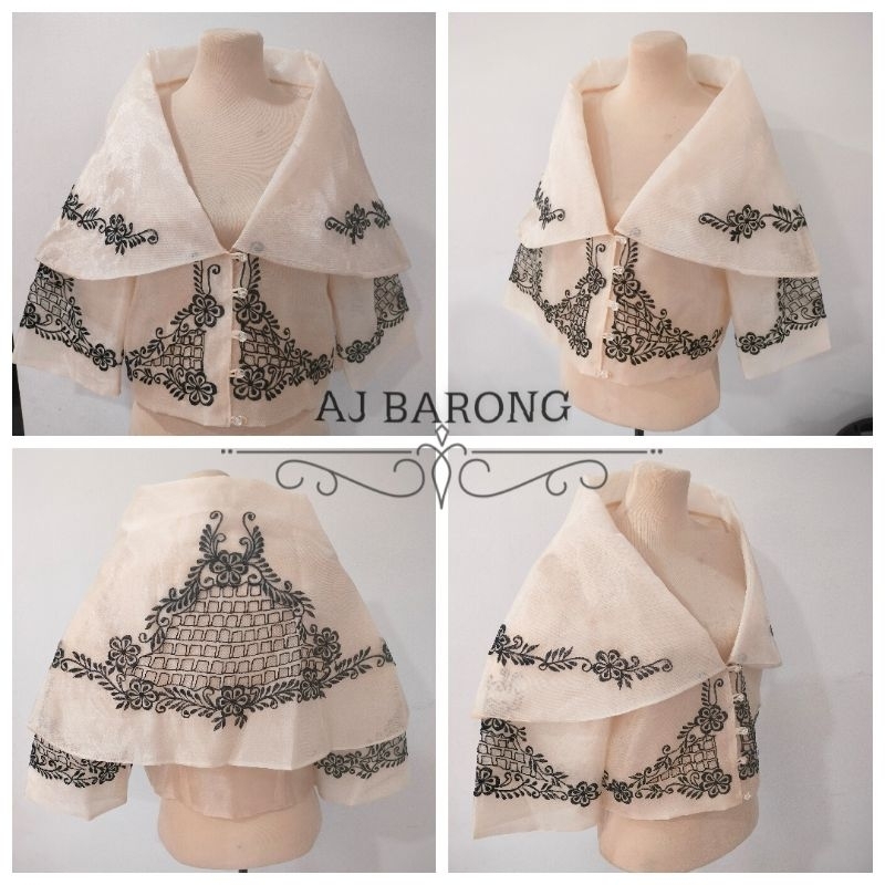 women's Modern Filipiniana WT 07 Maria Clara style top traditional wer ...