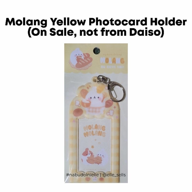 Photocard Holder Keyring or Keychain | Daiso Korea KR Spring Carebears Composition Y2K Aesthetic ...