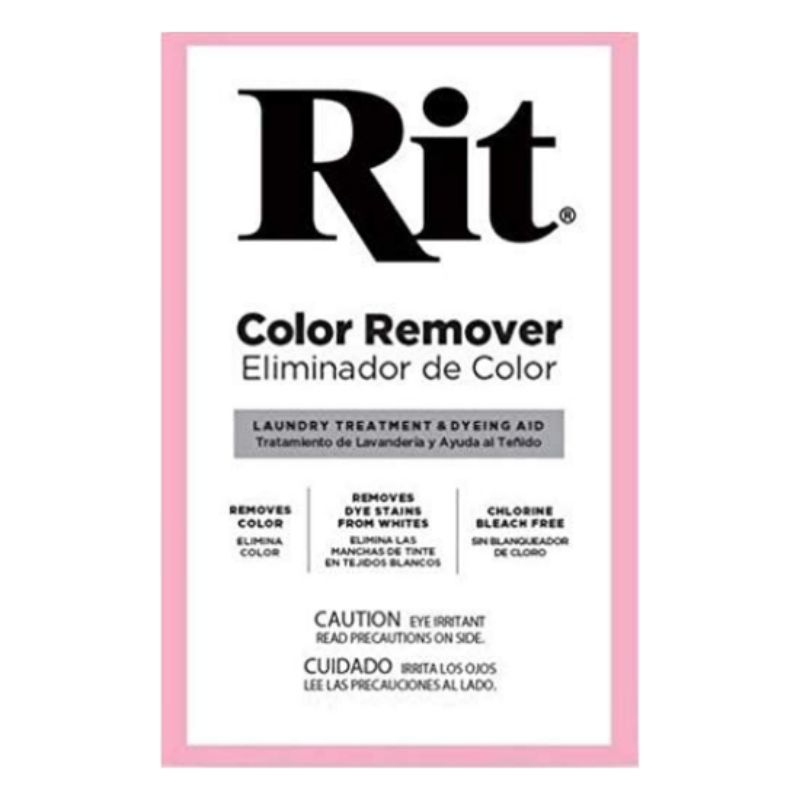 Rit Dye Powder Black Dye 31.9g ||| Rit White-Wash 53.2g ||| Rit Color ...