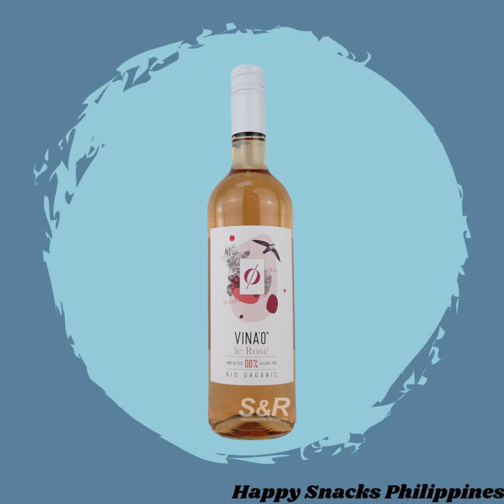 Vina'0 Le Rose Bio Organic Non-Alcoholic Wine 750mL | Shopee Philippines