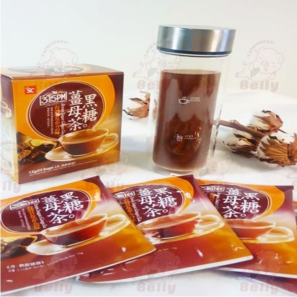 Taiwan Food 3:15 PM Instant Brown Sugar Ginger Tea / Sachet | Shopee ...