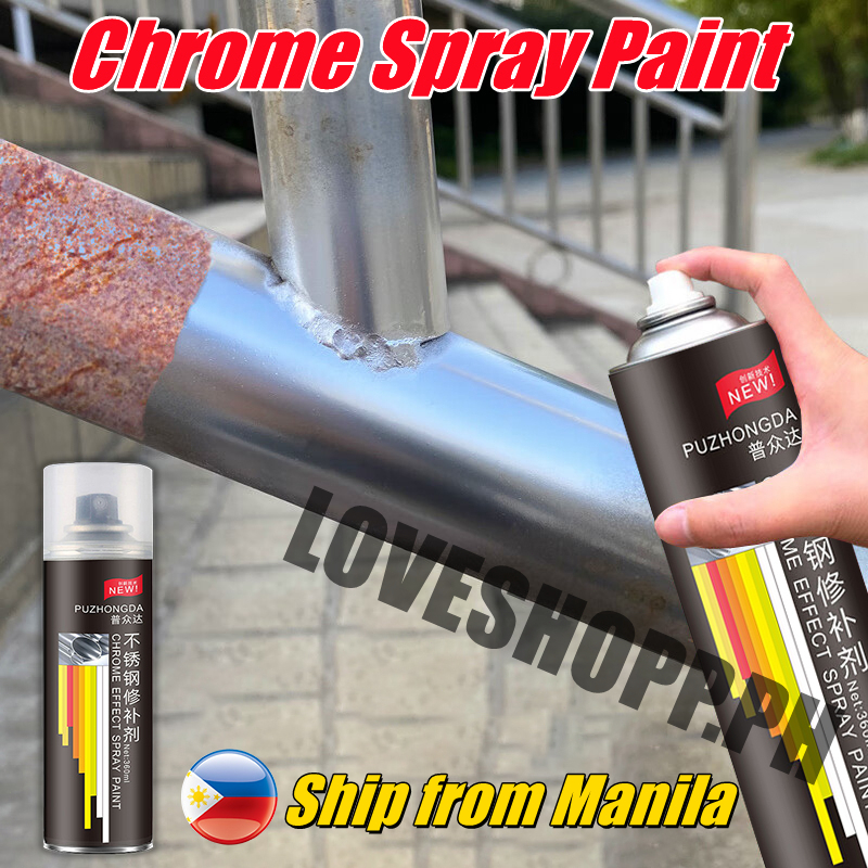 Chrome Spray Paint Metal Silver Spray Paint Stainless Steel Chrome ...
