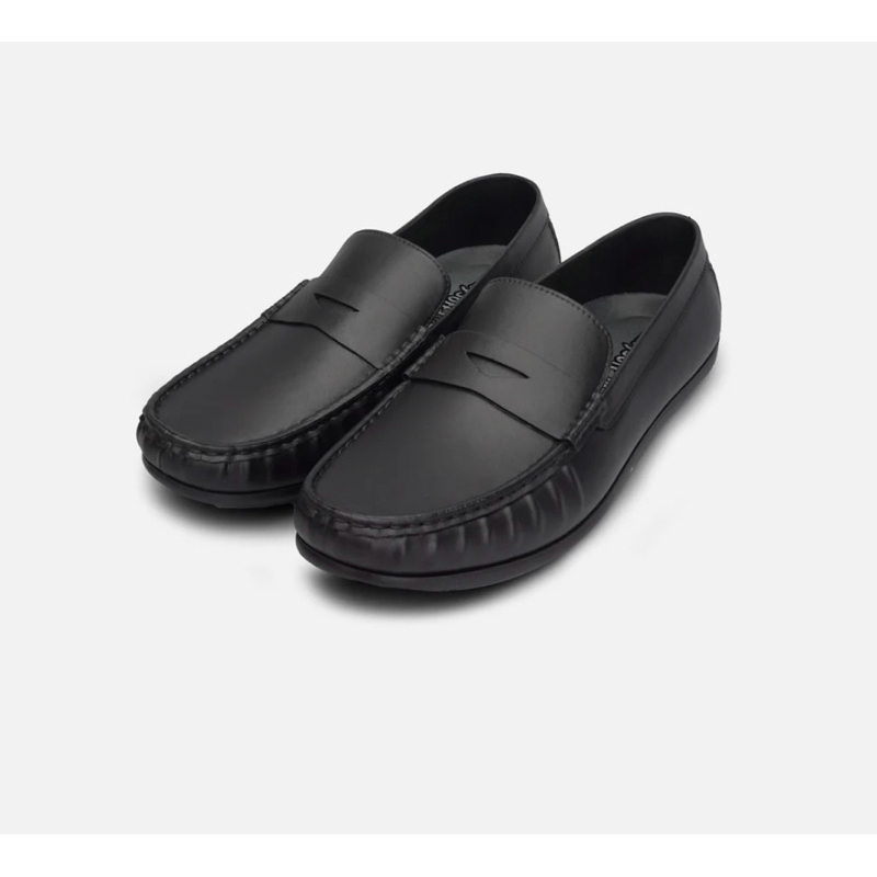 BOLTON Easysoft Black Loafer Casual Formal School Office Shoes for Mens ...