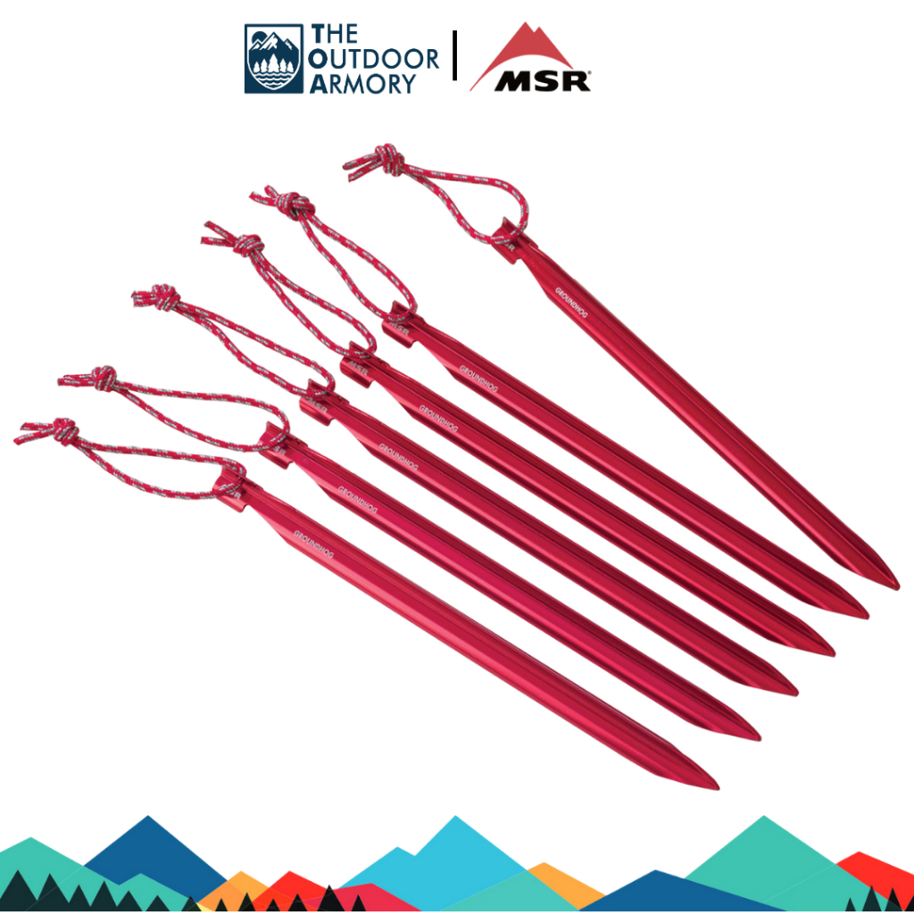 MSR Groundhog Stake Kit V2 | Shopee Philippines