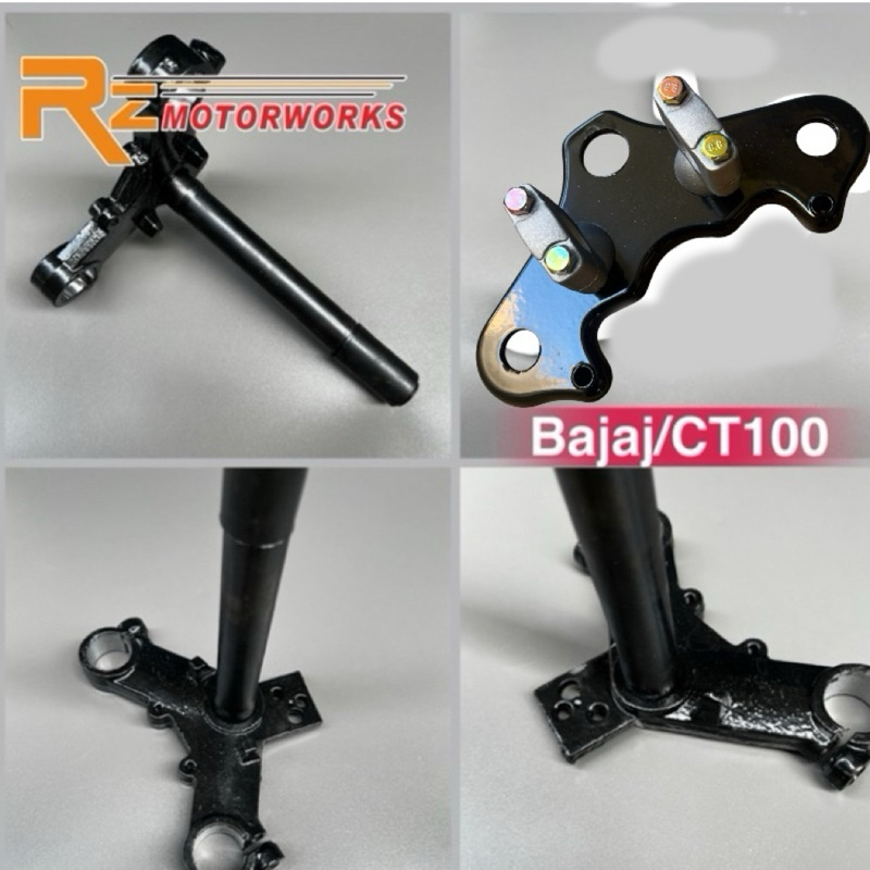 motorcycle handle t post OR crown for bajaj 100,ct100 Kawasaki model ...