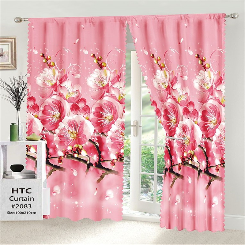 98K New Design 100x210CM Curtain For Window Kurtina Door Curtain Lace ...