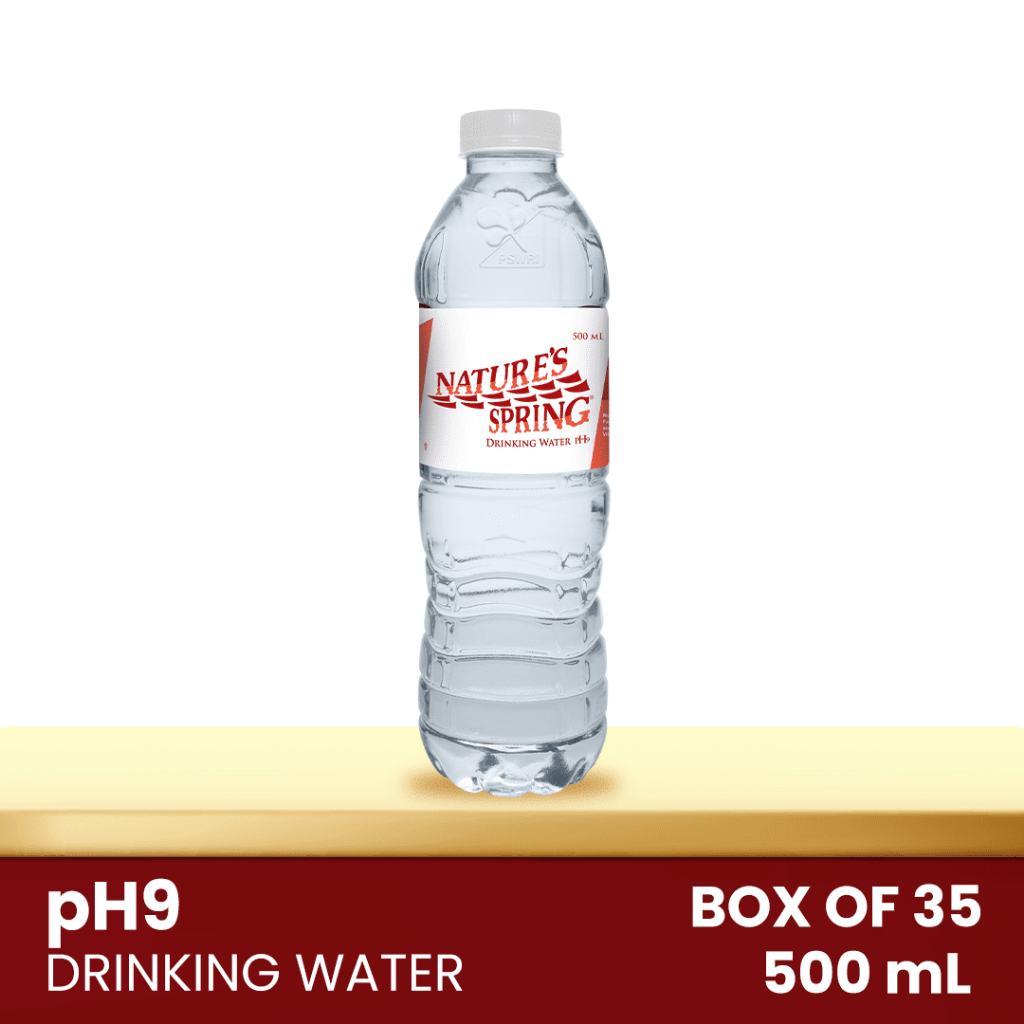 Nature's Spring pH9 Drinking Water 500 mL | Shopee Philippines