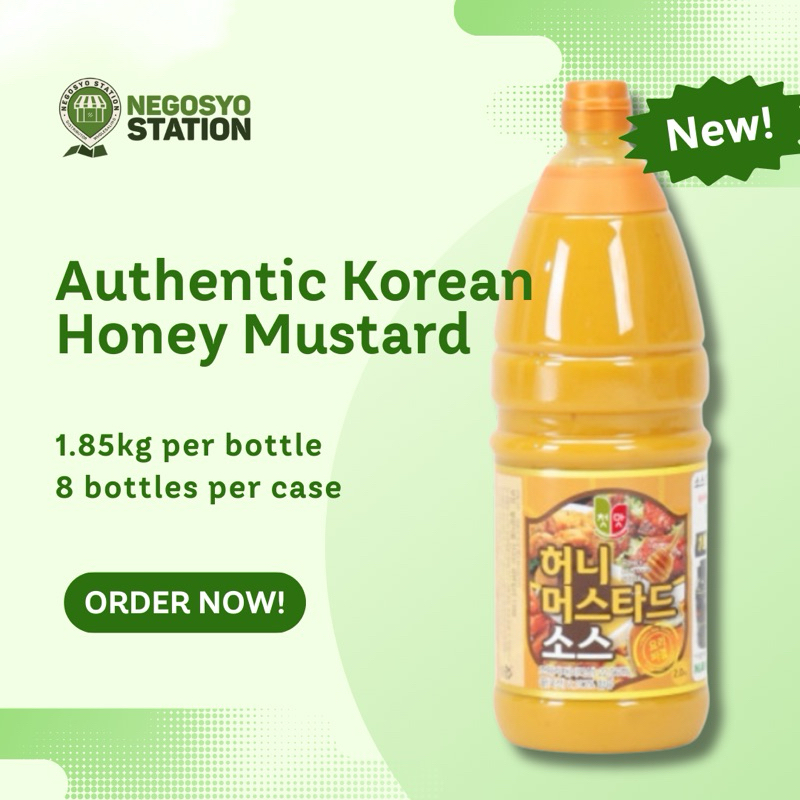 Authentic Korean Honey Mustard 1.85kg | Shopee Philippines