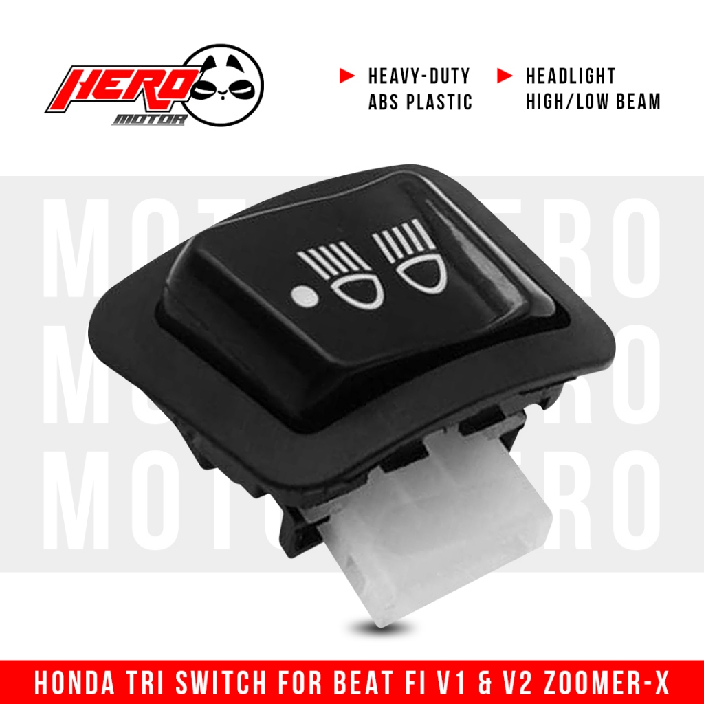 Honda TRI Switch for Beat Fi & V2 Zoomer-X Scoppy Wave R Fi 3 Way ...